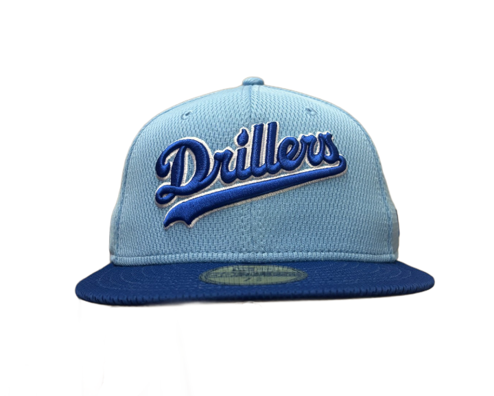 Official 2025 Batting Practice 59Fifty Cap – Tulsa Drillers