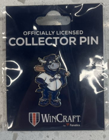 Hornsby Stance Lapel Pin – Tulsa Drillers