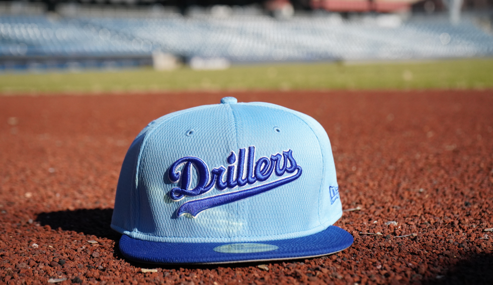 Official 2025 Batting Practice 59Fifty Cap – Tulsa Drillers